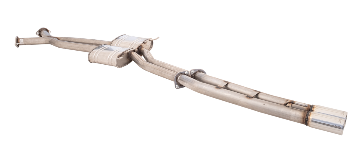 Holden V8 Ute VU-VZ 5.7L Twin 2.5" Cat Back Exhaust with Straight Pipe ...