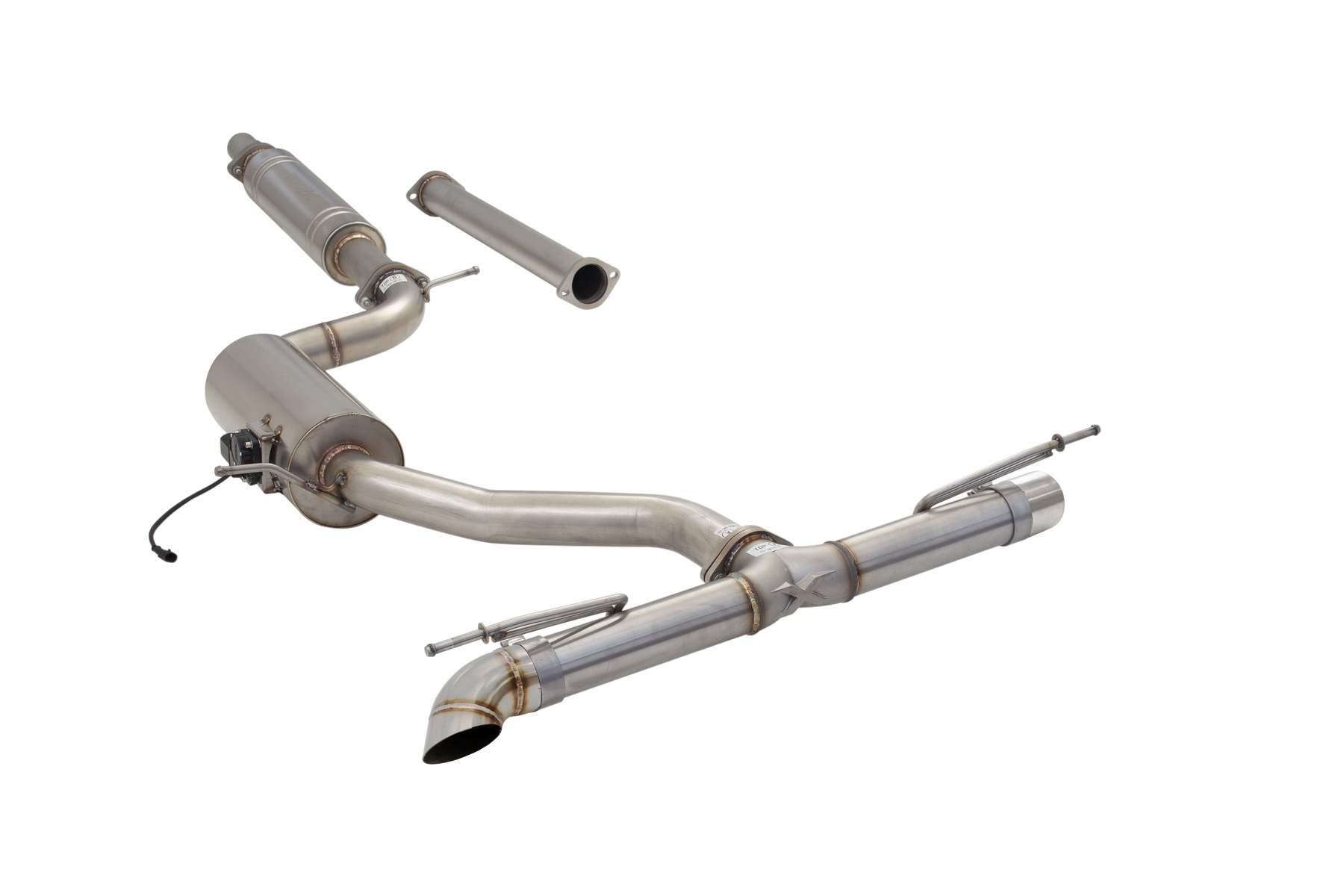 VW Golf TSI MK7 to MK8 Varex Valved Cat Back Exhaust System