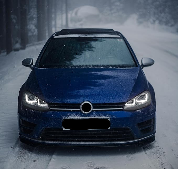 Front Lip VW Golf MK 7 R / R Line 2013-2016