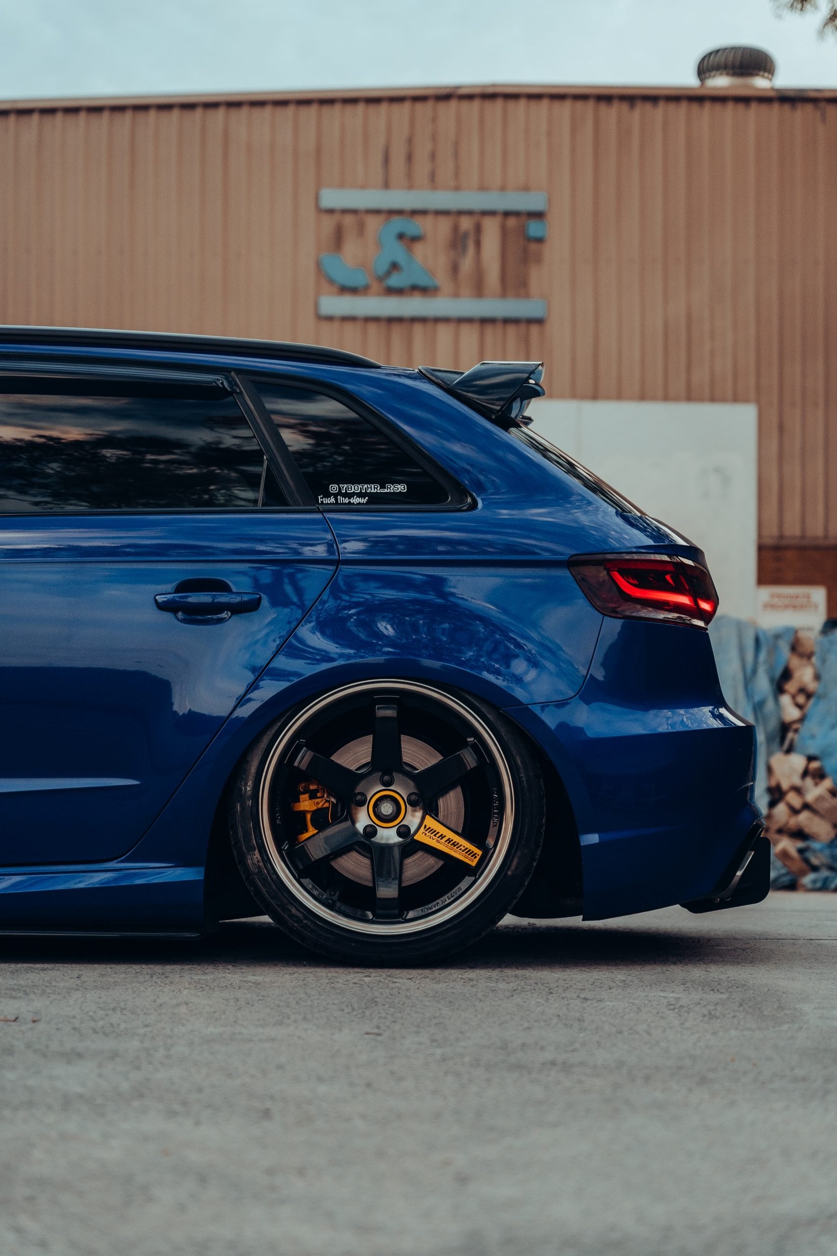 OETT Style Rear Window Spoiler For 2013-2020 Audi A3 S-line S3 RS3 8V