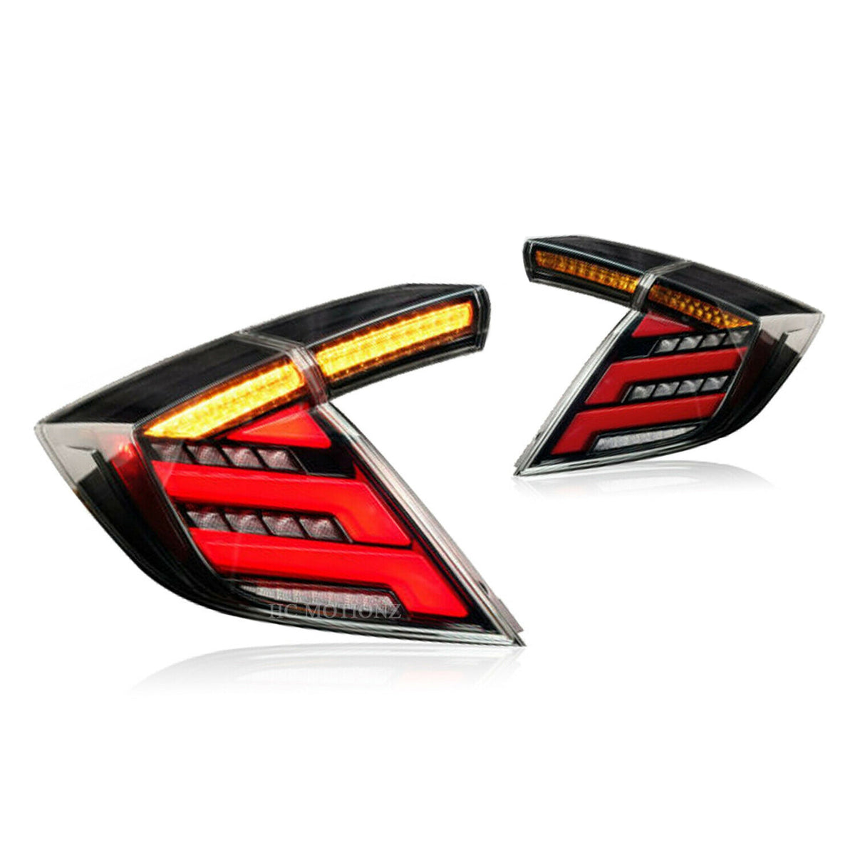HONDA CIVIC HATCH V2 SEQUENTIAL LED TAIL LIGHTS (2017-2021) – dubhaus.